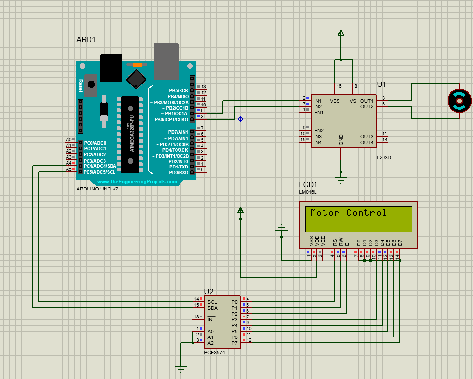 L293D Motor Driver IC: Pinout, Circuit Design, and Common Applications ...