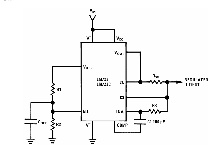LM723 Voltage Regulator Explained: Pinout, Working & Application ...