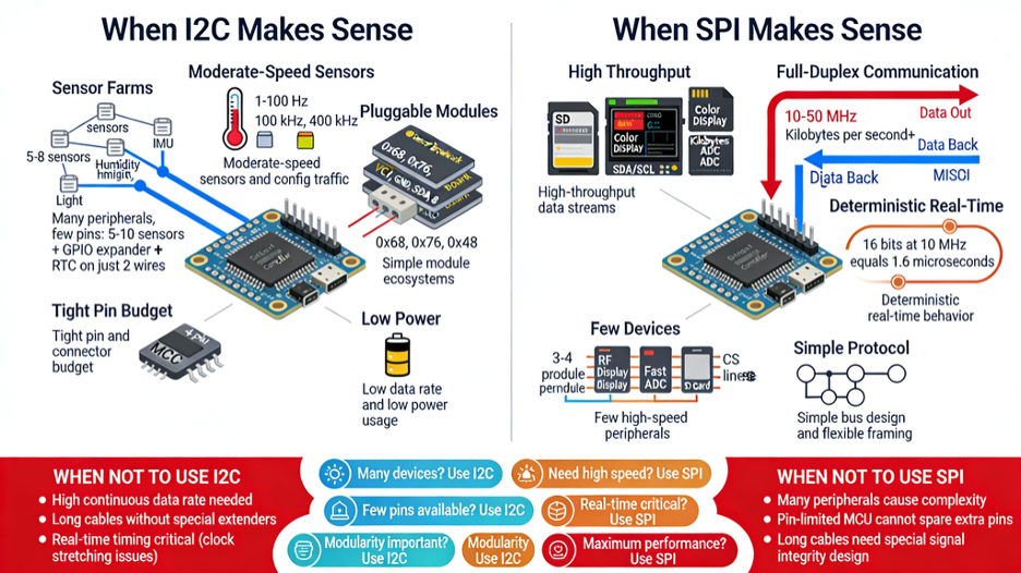 SPI vs I2C: Which One Should You Use? - Fly-Wing