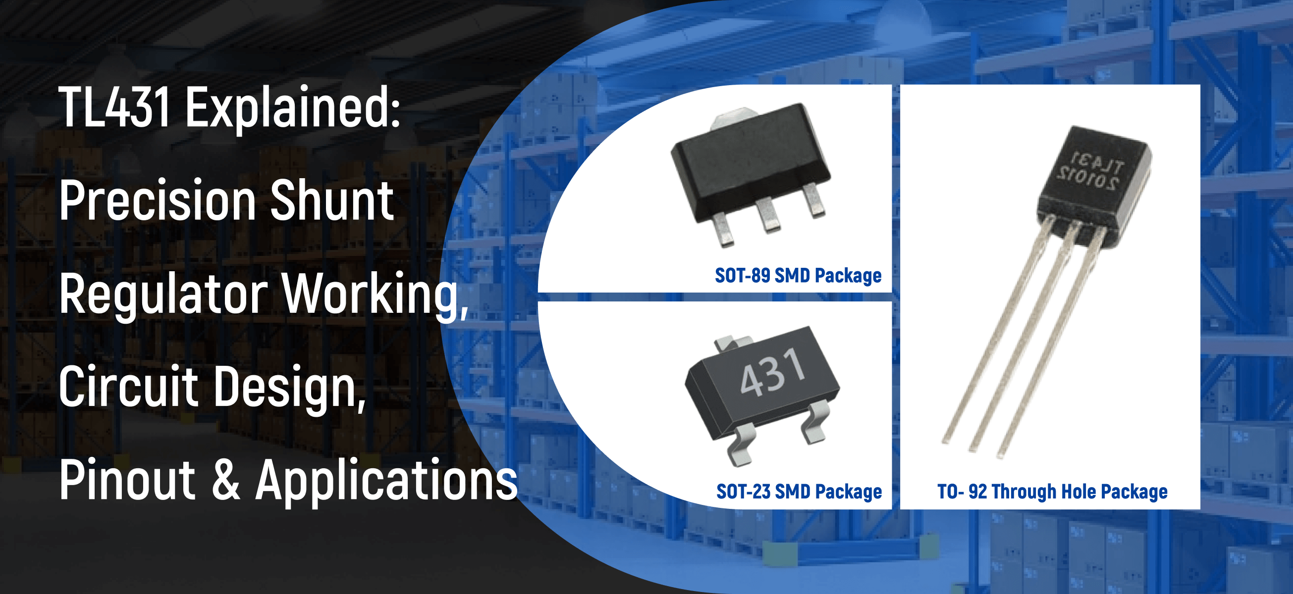 TL431 Explained: Precision Shunt Regulator Working, Circuit Design ...