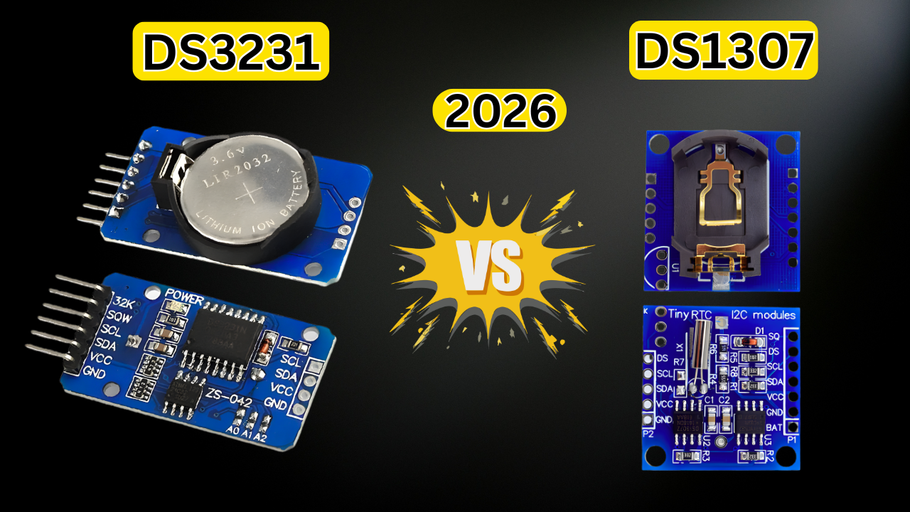 DS3231 vs DS1307: Accuracy, Drift & Which RTC Is Better in 2026 - Fly-Wing