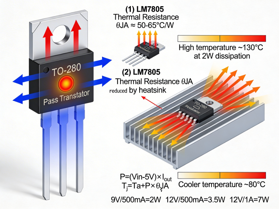 LM7805 Voltage Regulator: Pinout, Specifications, and Design - Fly-Wing